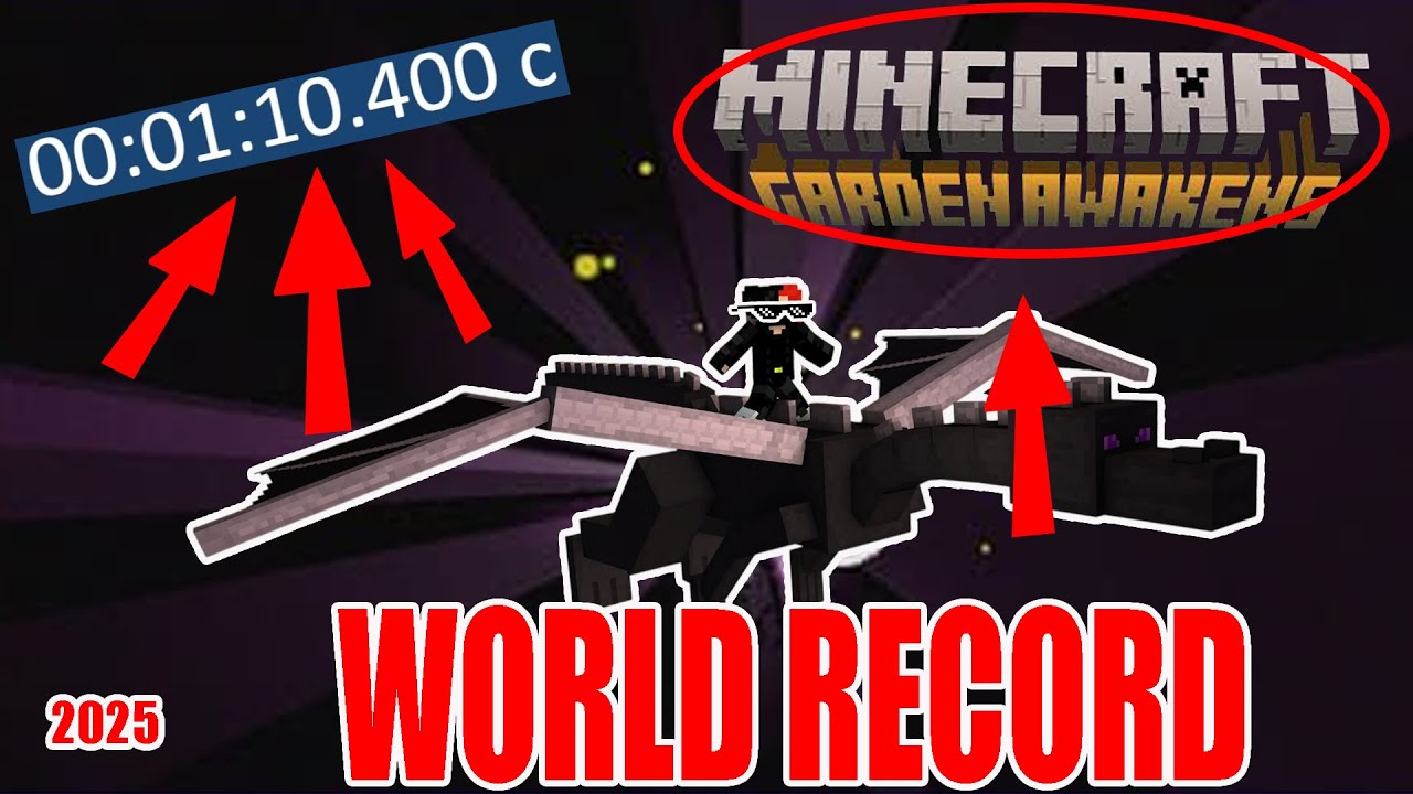 Minecraft Speedrun Record 2025 _ Minecraft World Record Speedrun – JJNU