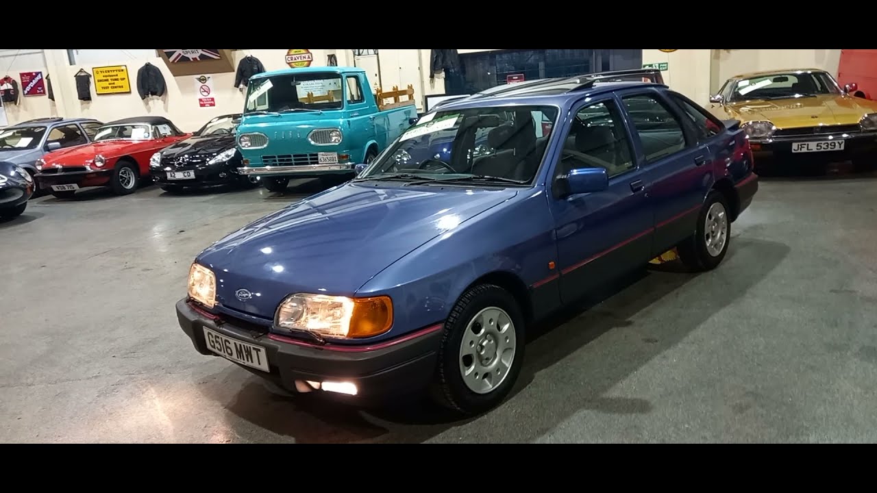 1990 FORD SIERRA GLS I | MATHEWSONS CLASSIC CARS | 4 & 5 FEBRUARY 2022 ...