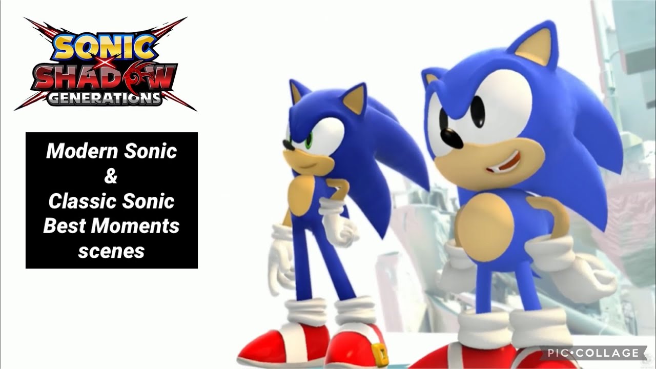 Sonic X Shadow Generations - Rewritten Cutscenes Modern Sonic & Classic ...