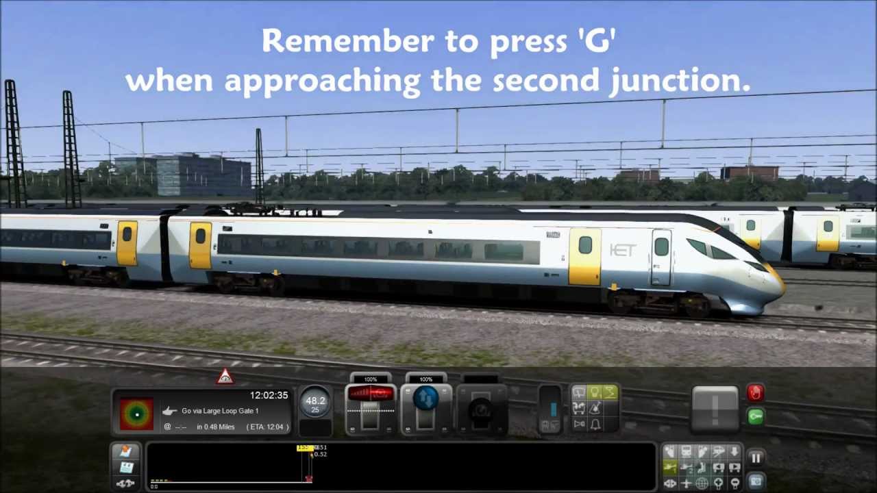 Train Simulator 2013 - Super Express speed trails walkthrough - YouTube