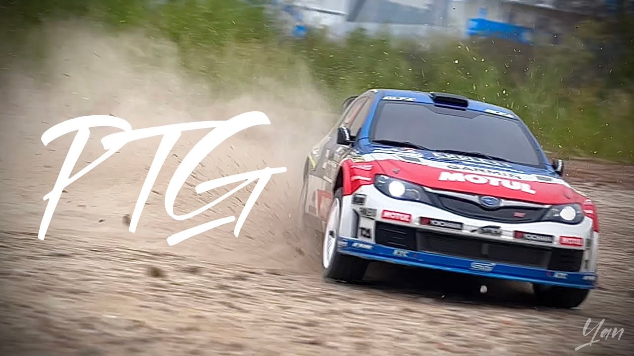 LC RACING PTG2 tamiya subaru sti 10 RC rally car wrc - YouTube