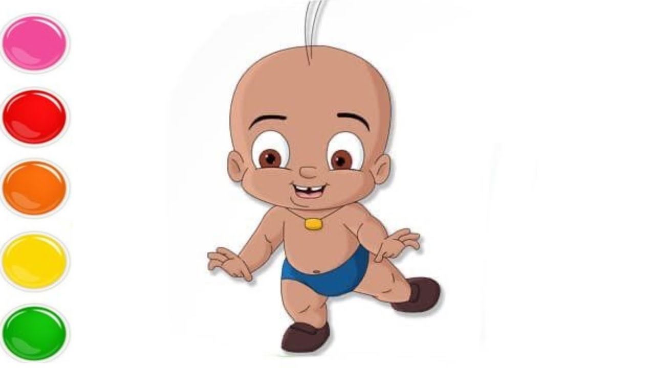 How To draw Raju Drawing easily | Raju Drawing From Motu Patlu Easy ...