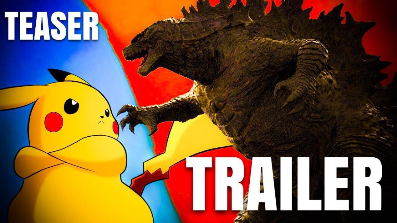 PIKACHU vs GODZILLA | TEASER TRAILER - YouTube