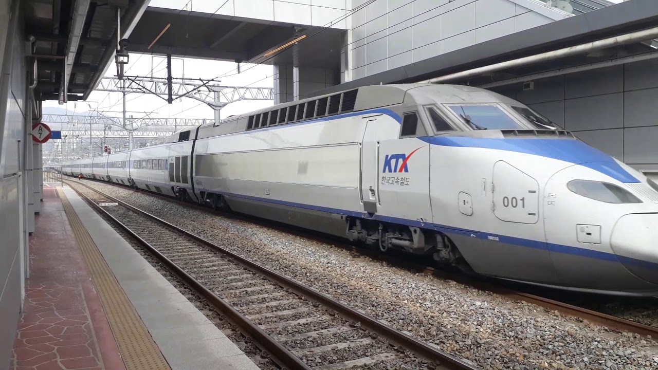 여수엑스포행KTX #505열차 순천역 6번홈 도착영상. $€£¥(2021. 02. 11) - YouTube
