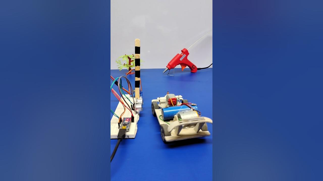 Cool Project using Arduino and Ultrasonic Sensor 💯 #experiment - YouTube