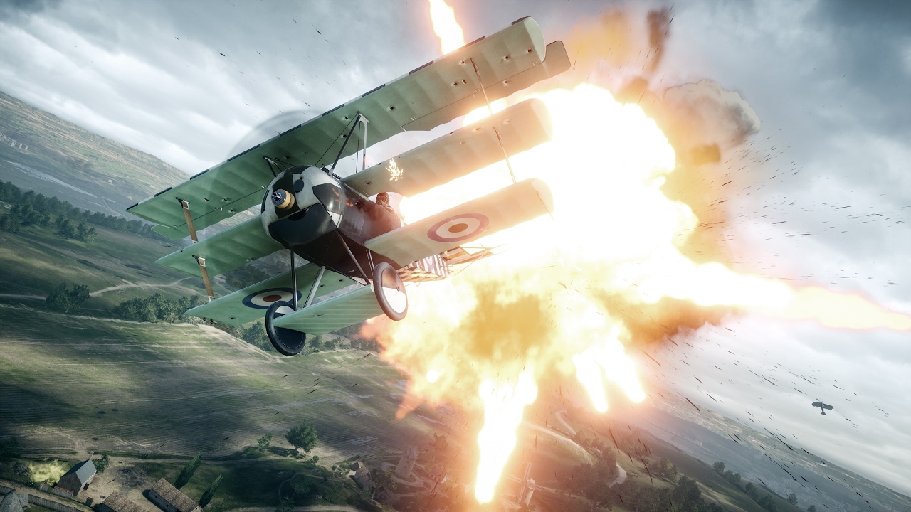 Battlefield 1 | Jet fighter gameplay #1 - YouTube
