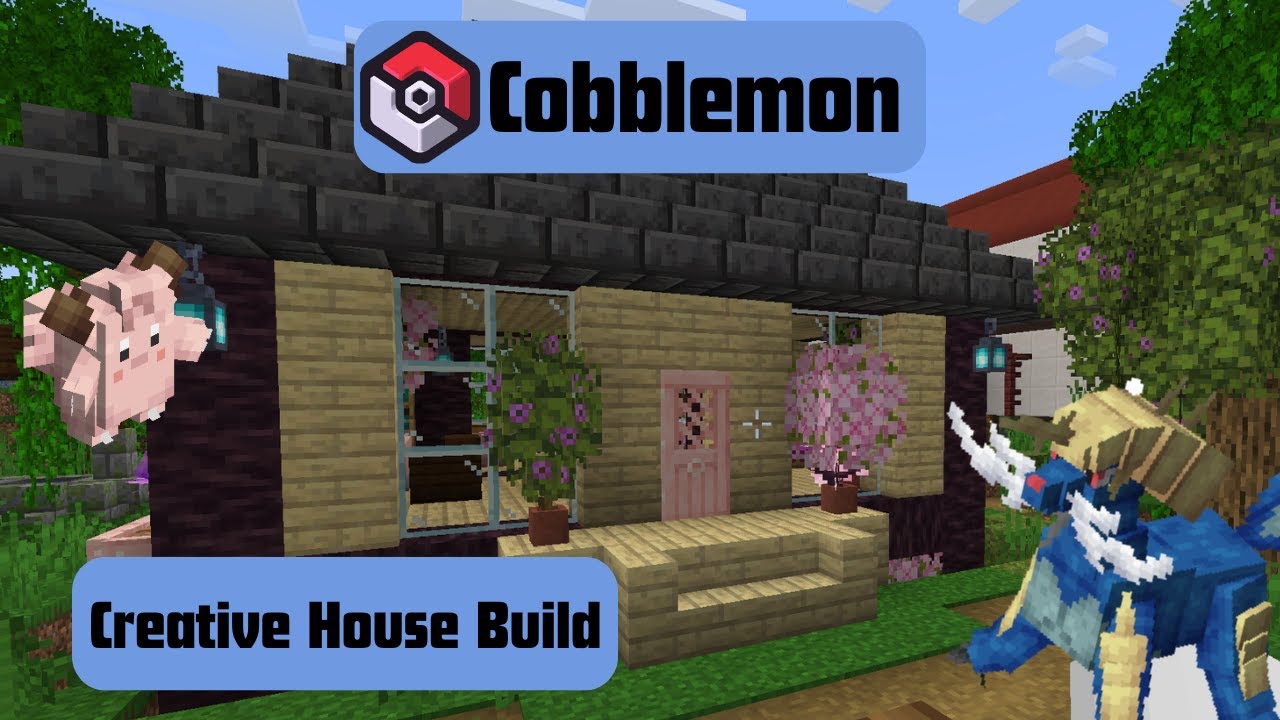 Creative Cobblemon Longplay - Episode 1 House Building - YouTube