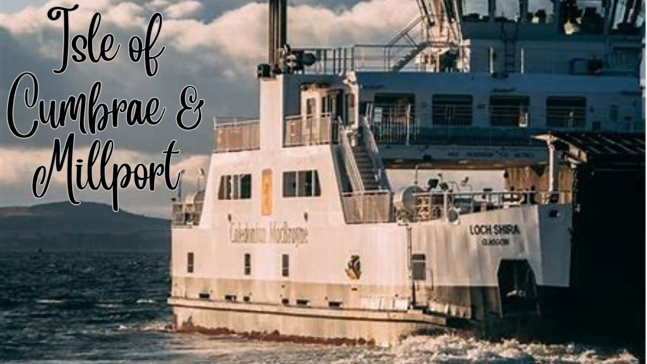 We take the ferry from Largs & drive around the isle of cumbrae to ...