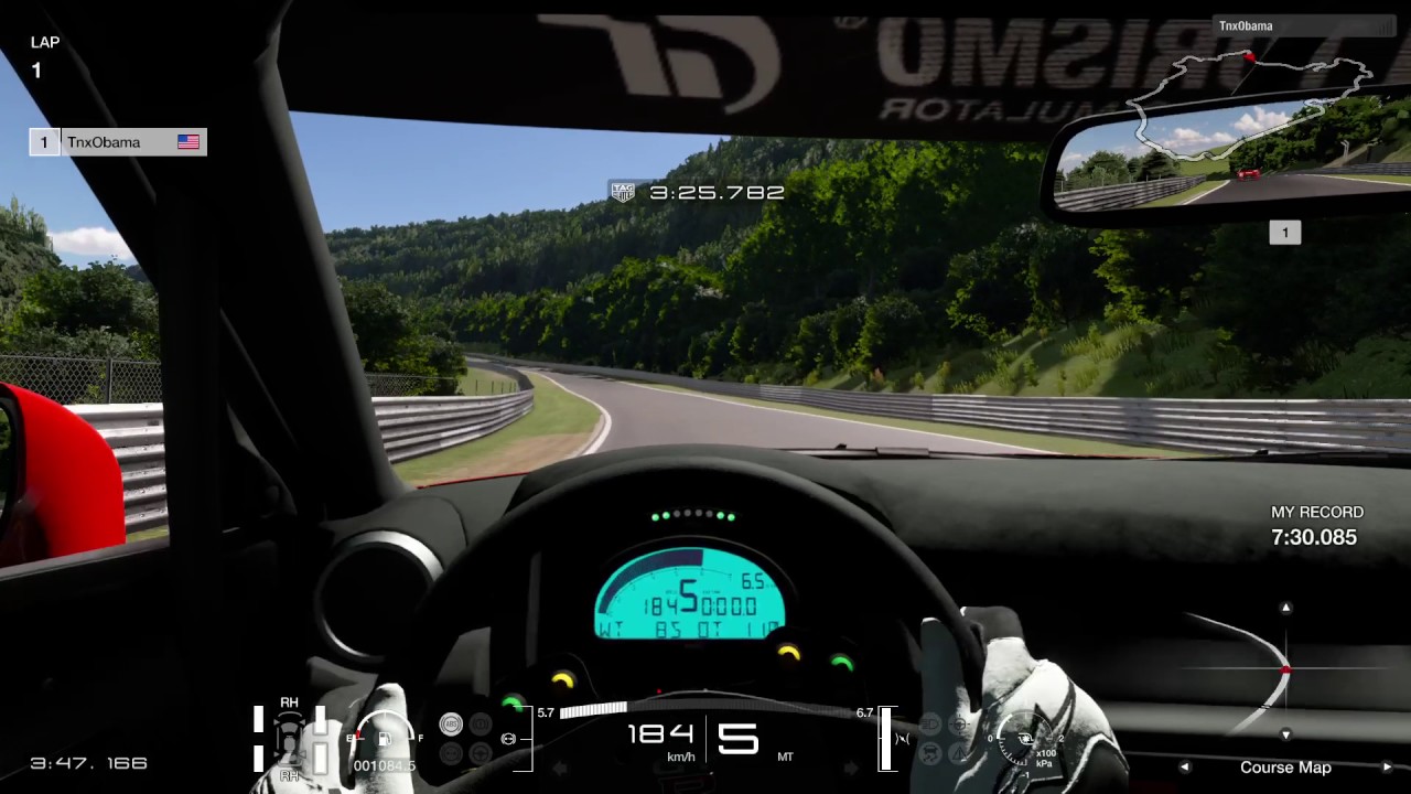 GTR Ring time top 10 us GTsport - YouTube