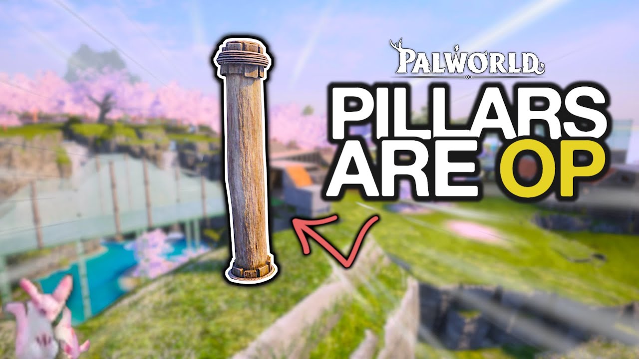 The PILLAR Is The BEST Base Building Piece in Palworld | Palworld Base ...