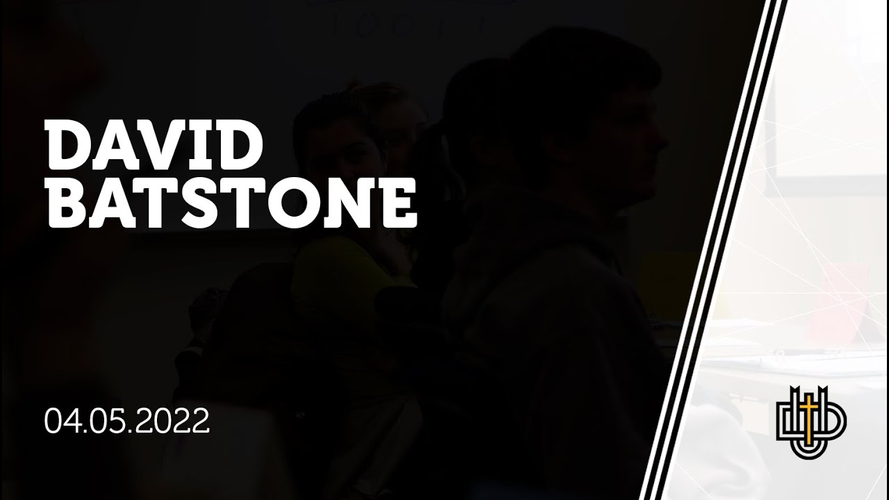 First Mondays | 04-5-2022 | David Batstone | Dordt University - YouTube