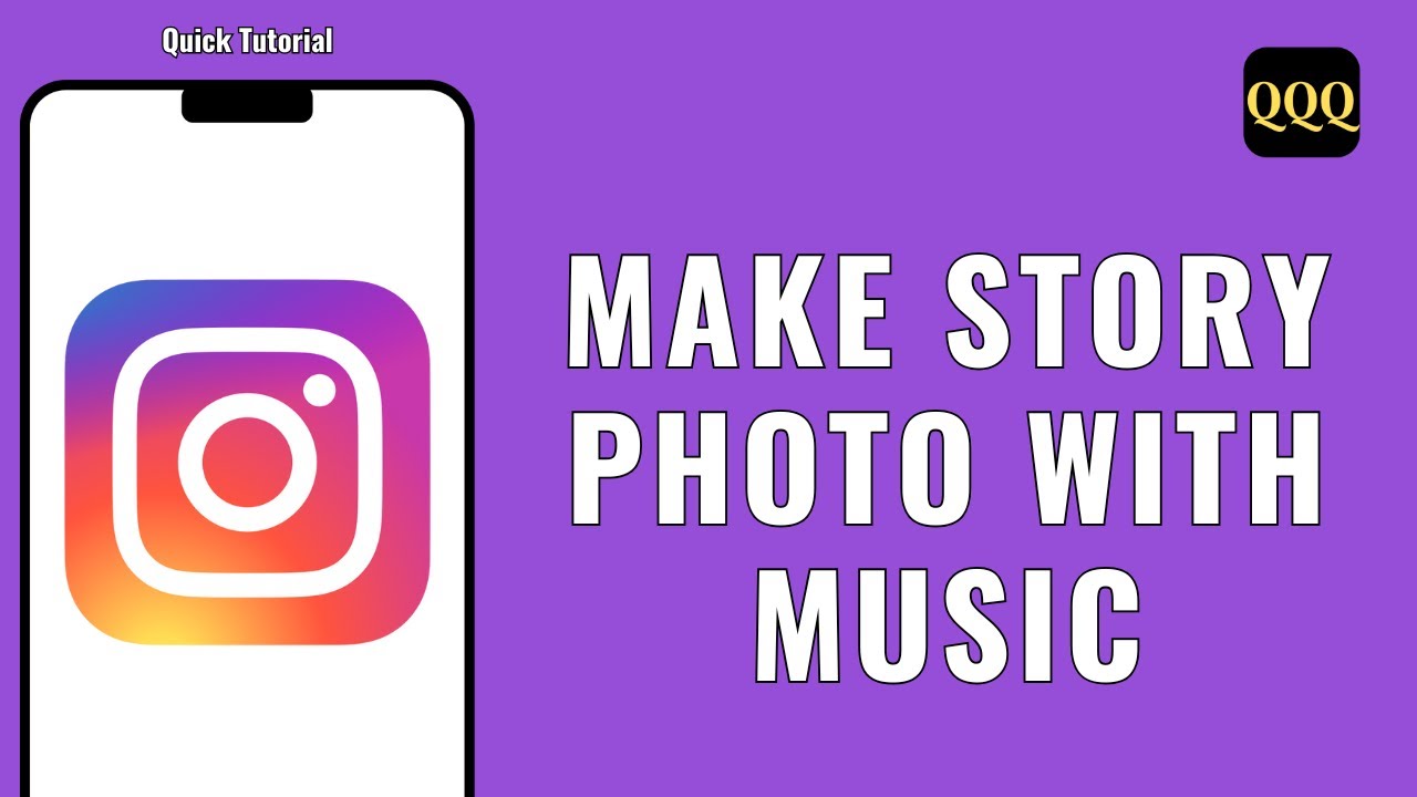 How To Make Instagram Story A Photo With Music - YouTube