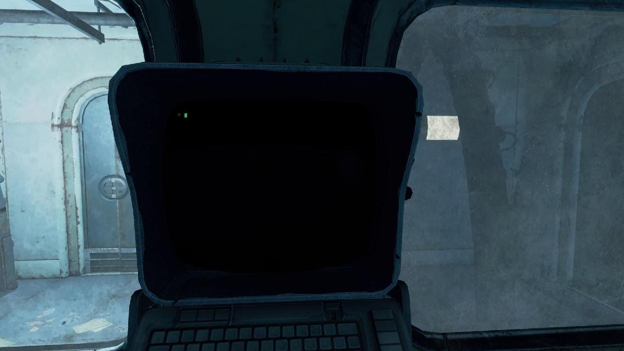Fallout 4 PS5 Remastered med-tek airlock terminal - YouTube