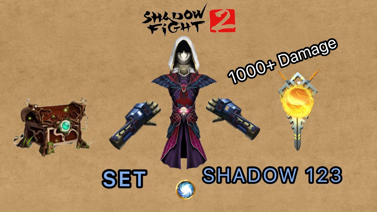 SHADOW FIGHT 2 / UNDERWORLD / SET SHADOW 123 / The best set / IOS GAMEPLAY - YouTube