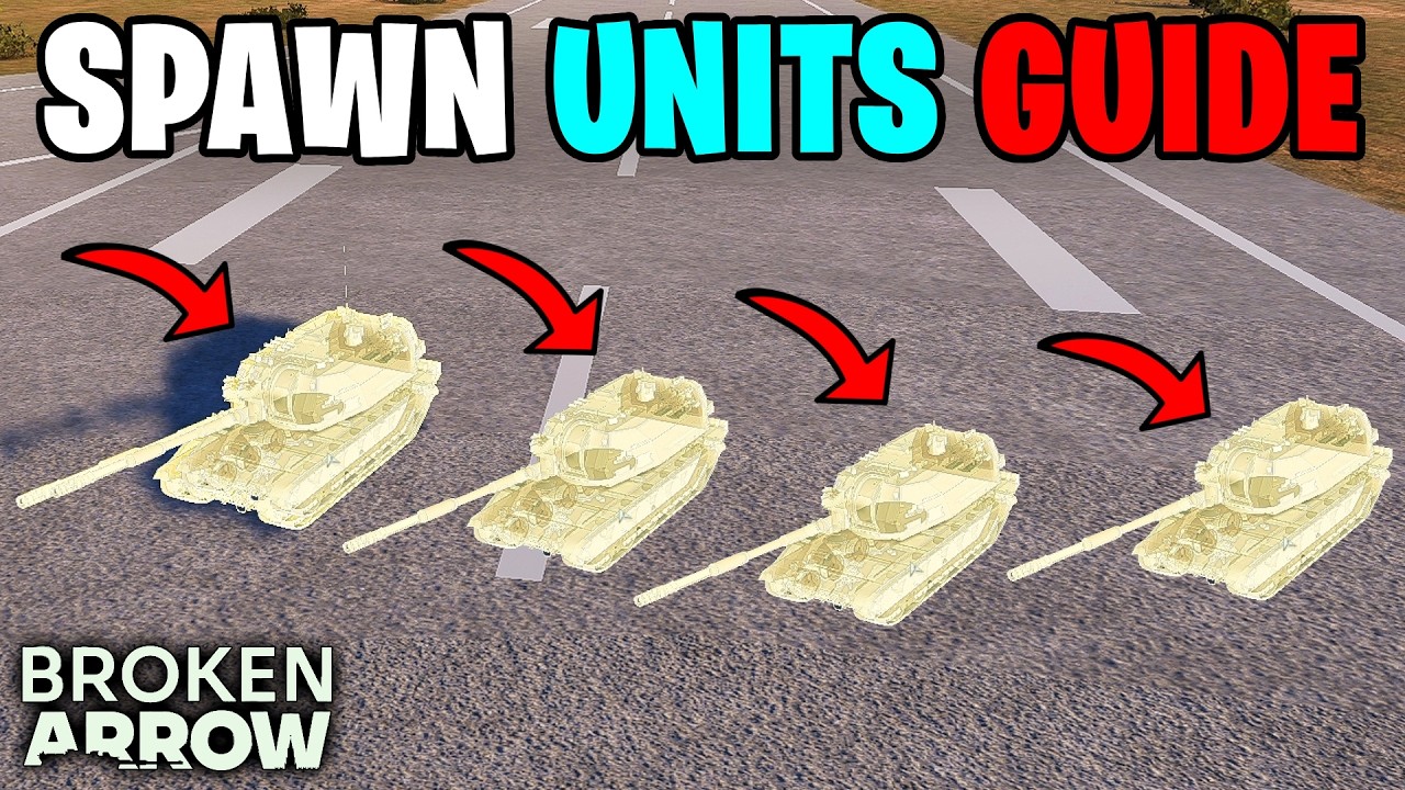 HOW TO SPAWN/DEPLOY UNITS IN BROKEN ARROW TUTORIAL (BEGINNER'S GUIDE) - YouTube