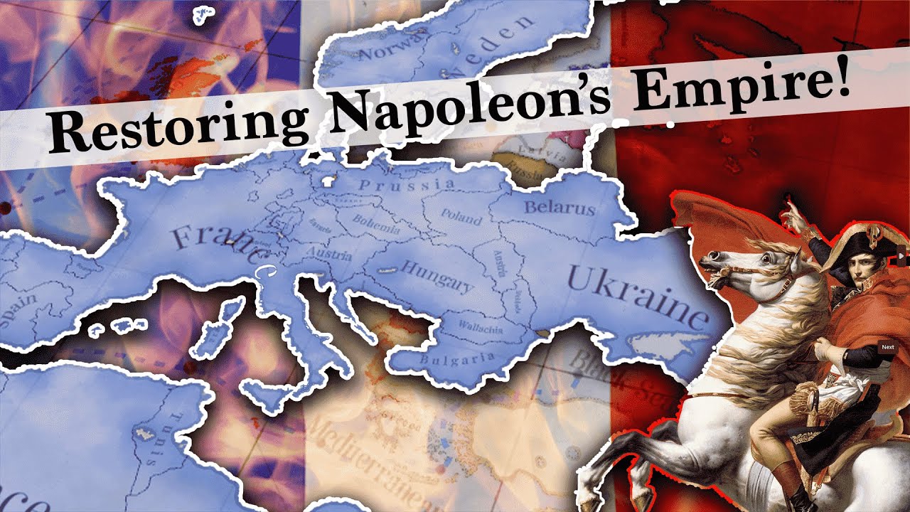 FRANCE CONQUERS all of EUROPE in Victoria 3 | Challenge - YouTube