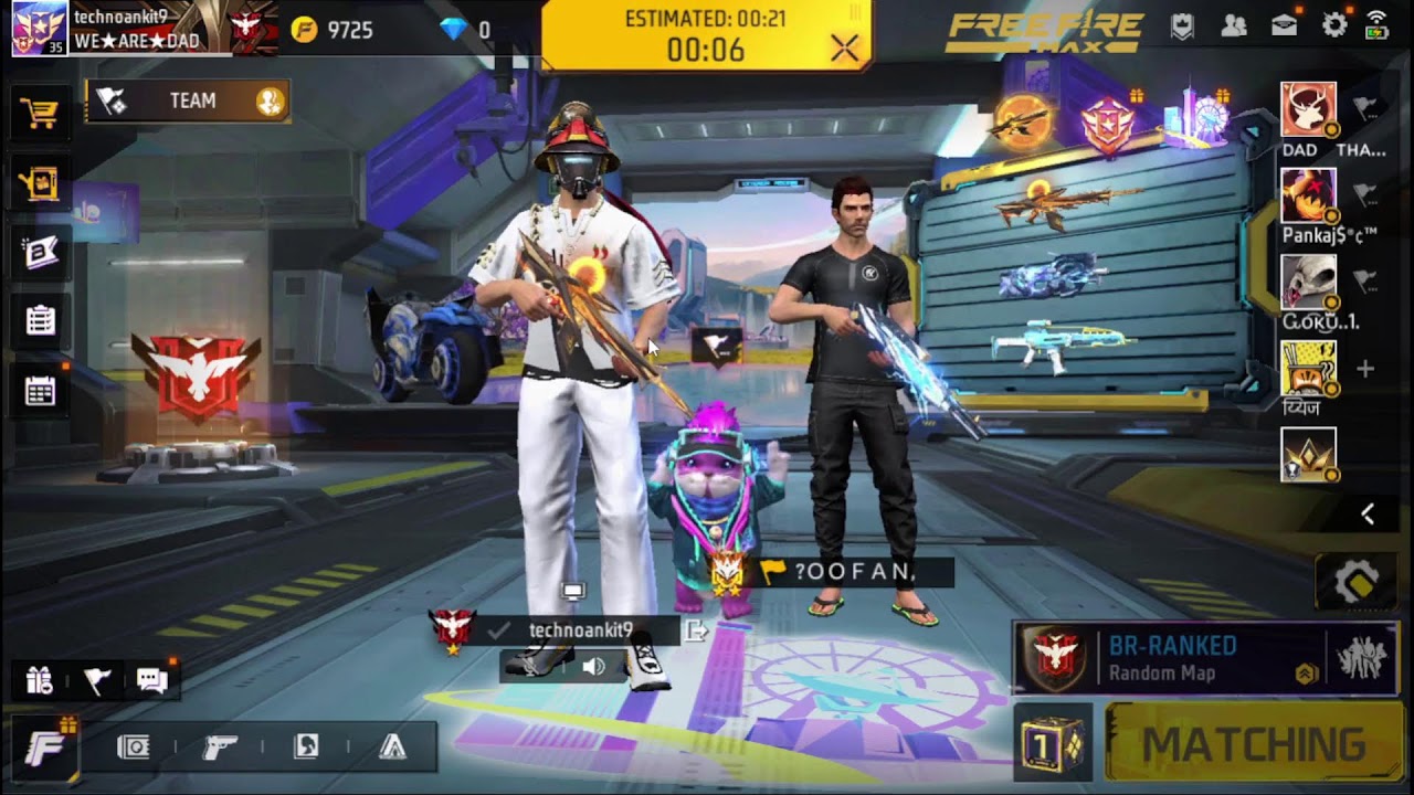 FREE FIRE MAX RANK PUSH - YouTube