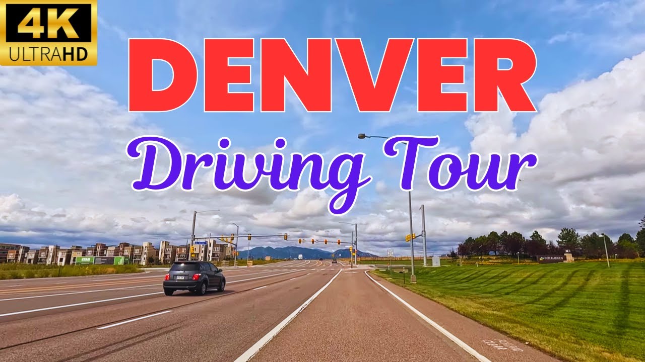 4K Driving Tour | Relaxing Drive Through Wadsworth Blvd and Northwest ...