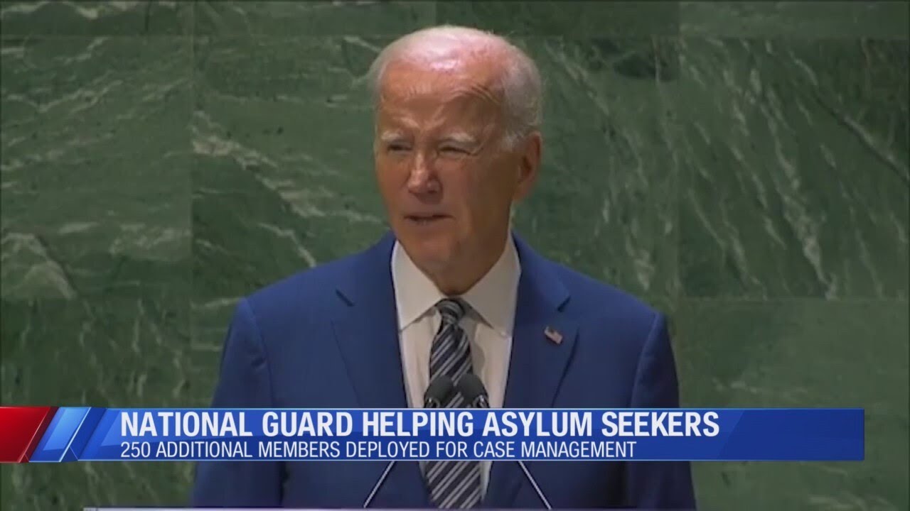 National Guard Helping Asylum Seekers - YouTube