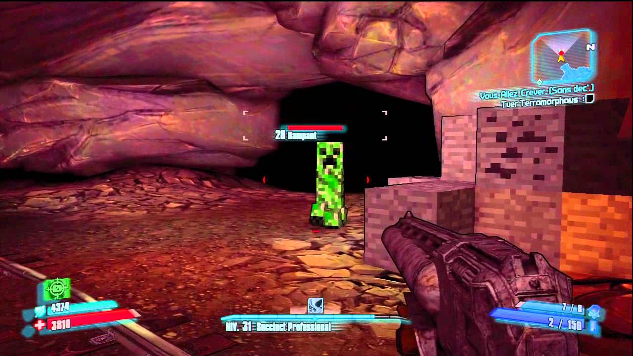 Borderlands 2 easter eggs Minecraft - YouTube