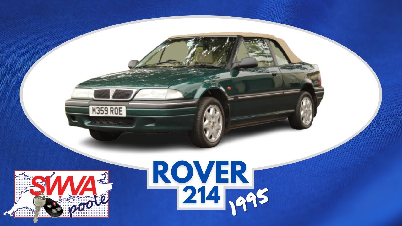 LOT 13 - Rover 214 Cabriolet 1995 | SWVA 28th October 2022 Classic ...