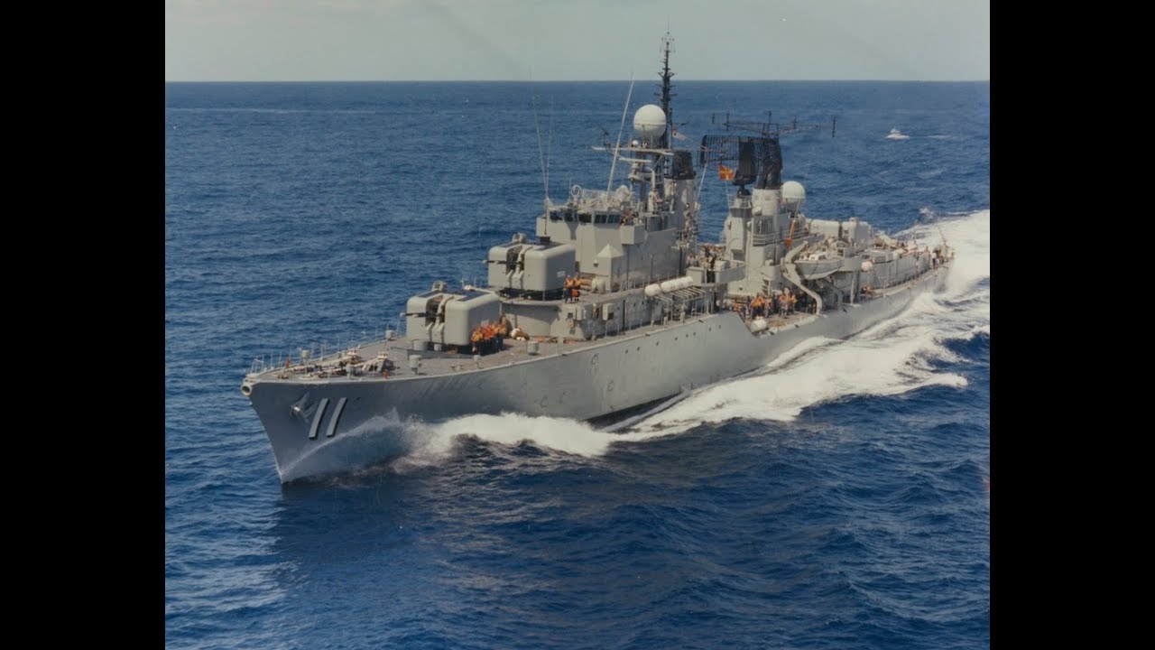 Commonwealth destroyer Vampire II- One Improved DARING ? - YouTube