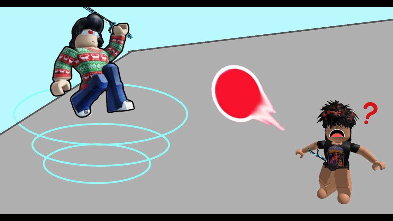 Blade Ball But I Only Used Super Jump Ability! - YouTube