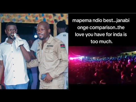 GOR MAHIA RECEIVED BODY OF COLLO KWALA//PRINCE INDHA PERFORMING LIVE ...