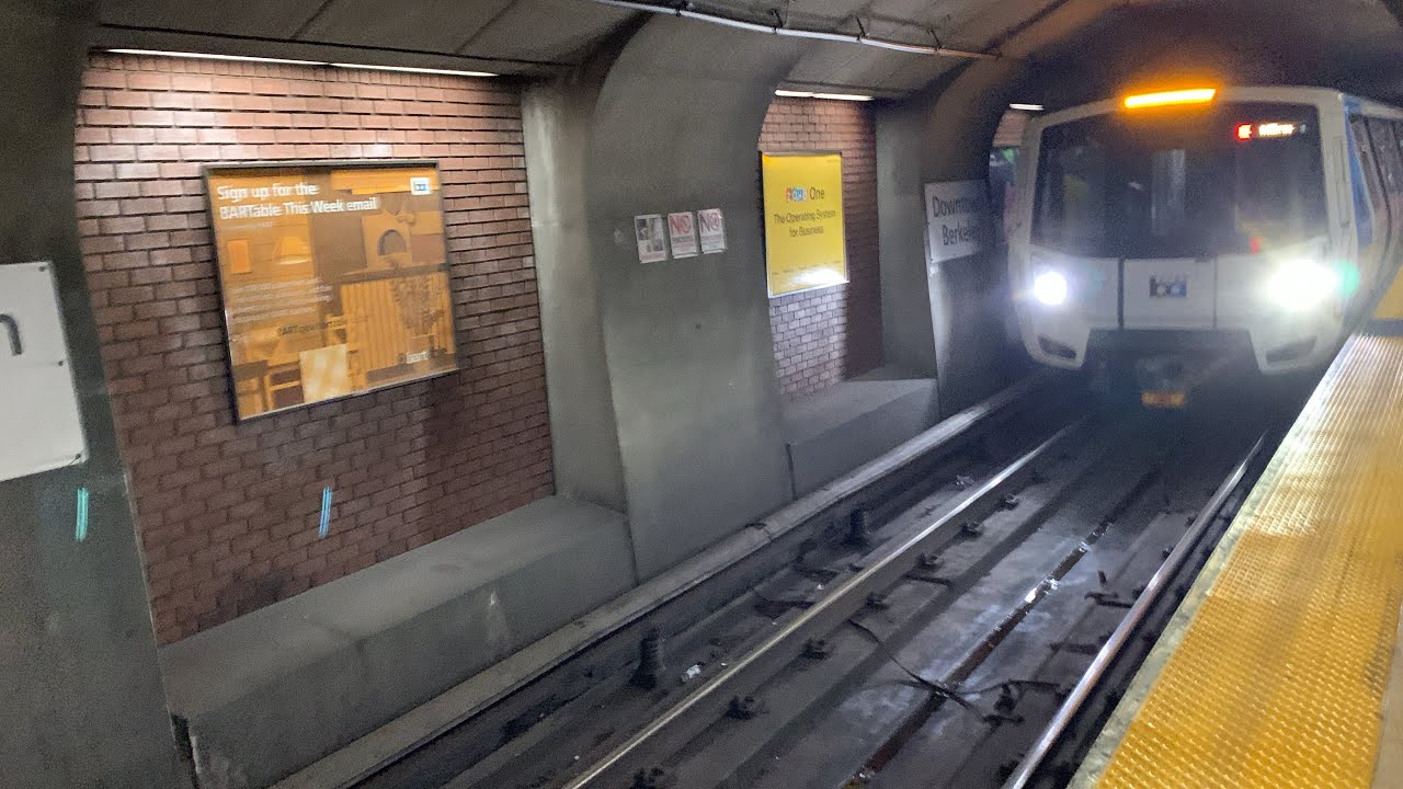 Bay Area rapid transit: 2018-23 Alstom Fleet of the Future on the Red ...