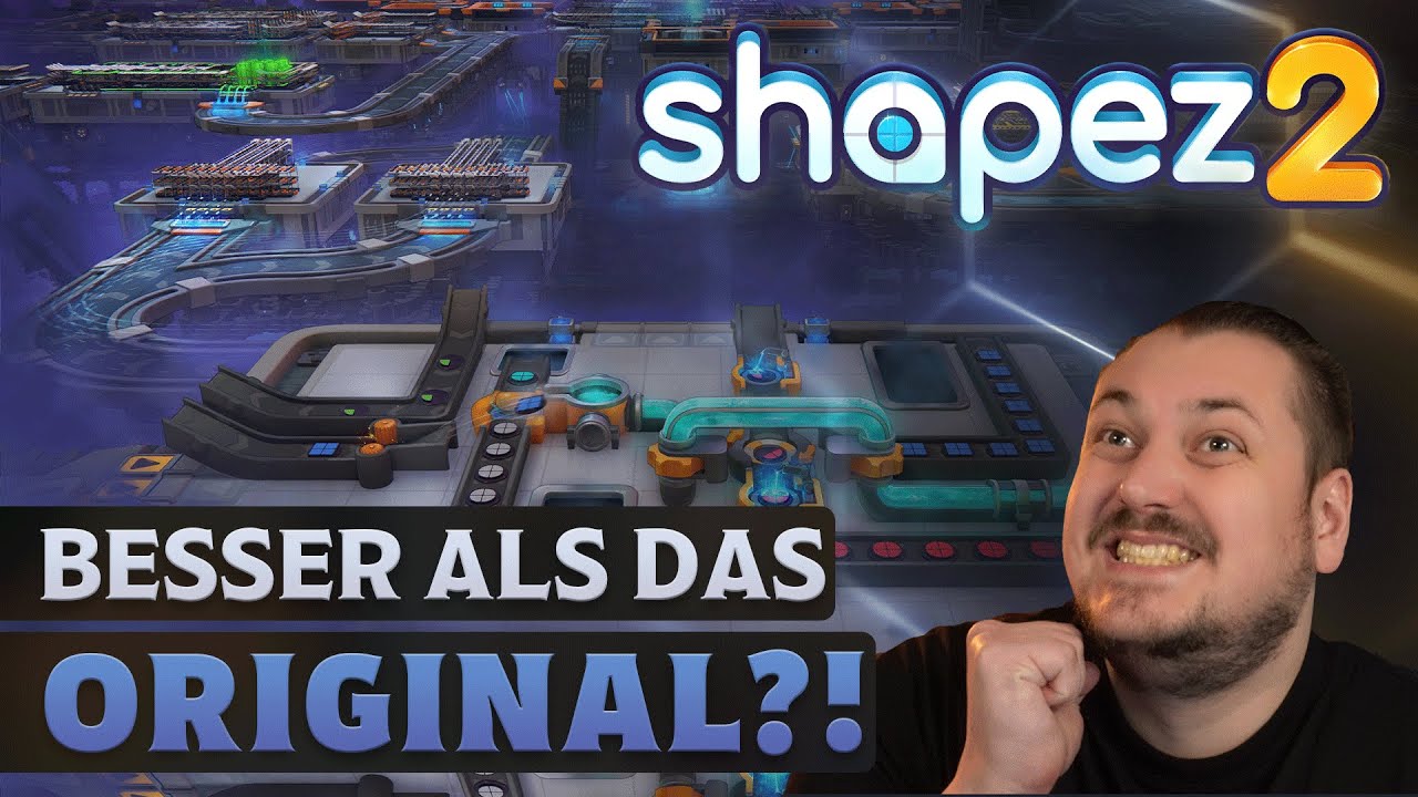 shapez 2 ist Factorio aus Deutschland - YouTube