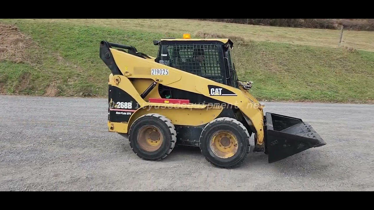 2007 Caterpillar 268B High Flow Skid Steer Loader: Running & Operating ...