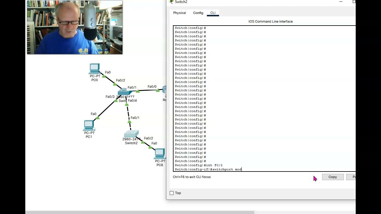 cisco switchport access vlan 99 - YouTube