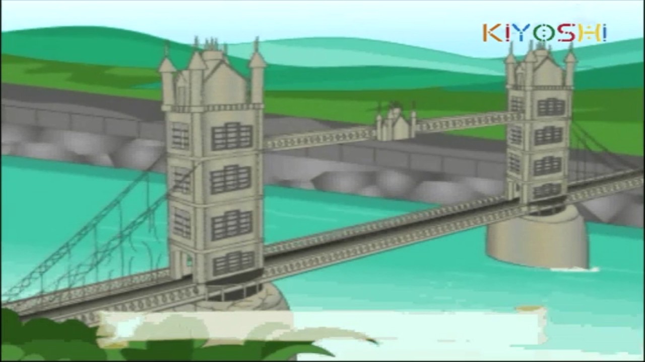 London Bridge Is Falling Down Nursery Rhymes with Lyrics | Popular Baby ...