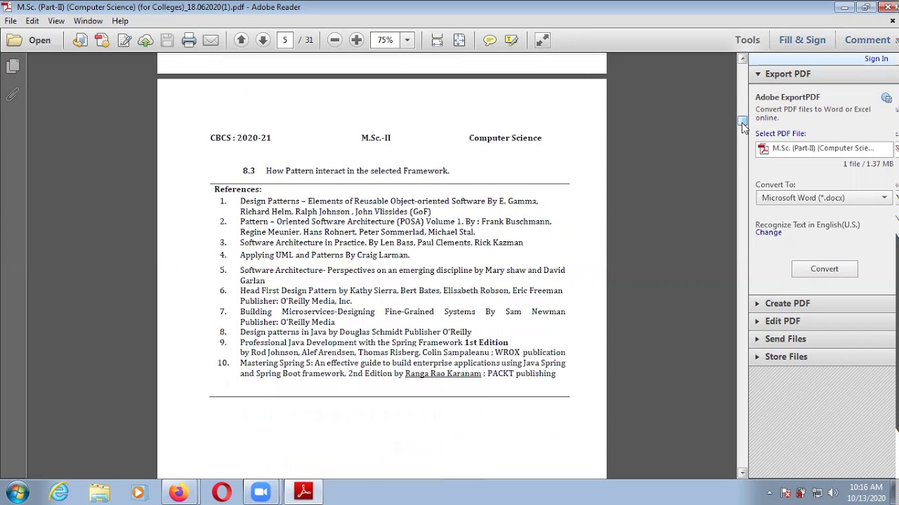 MCS Day 1 Introduction about Subjects and syllabus - YouTube