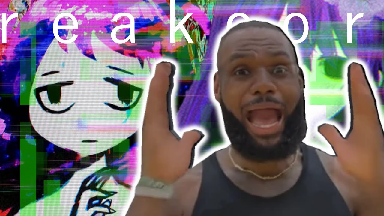 Lebron James scream if you love breakcore（カ委員） - YouTube