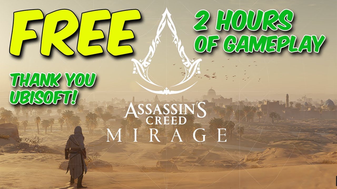 AC MIRAGE FREE for 2 HOURS | Assassin's Creed - YouTube