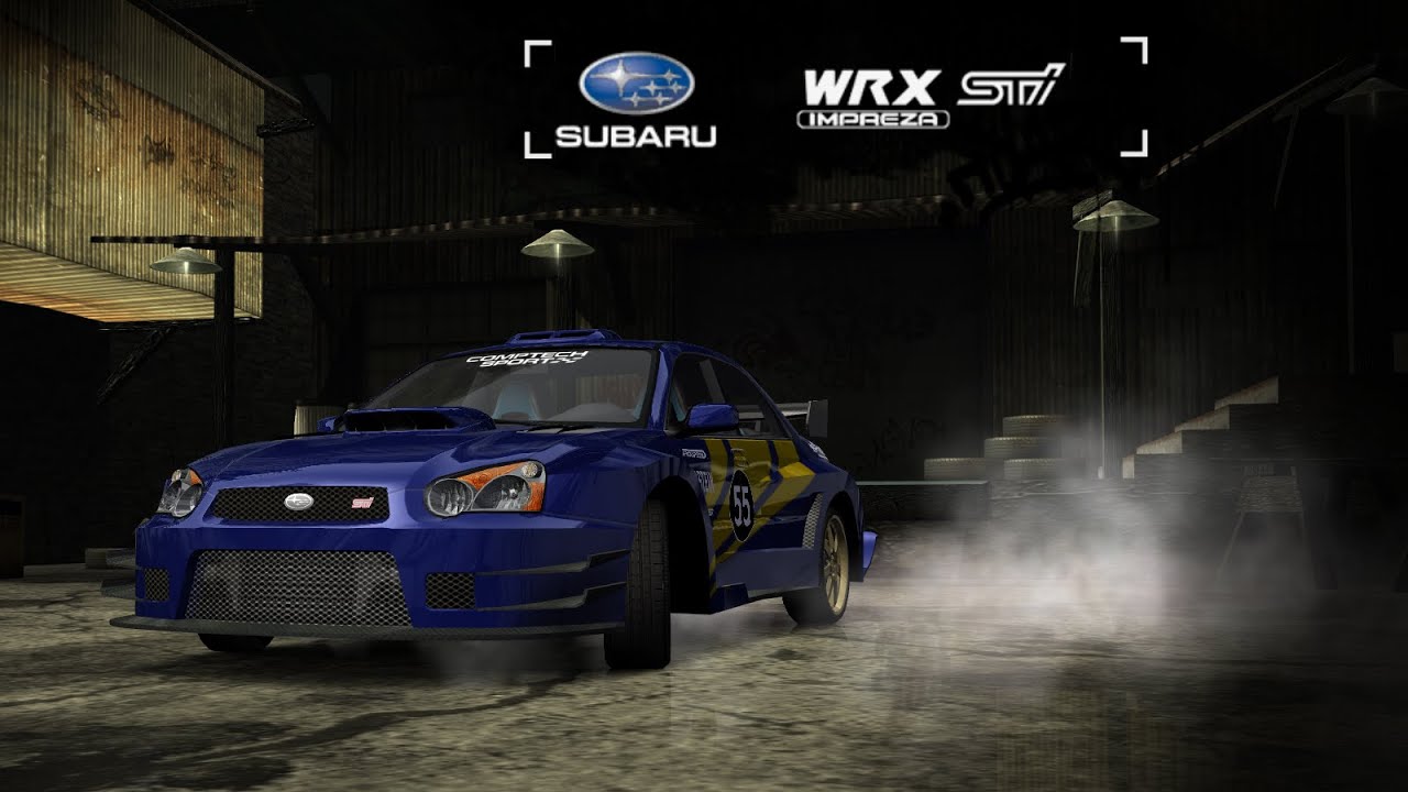 Need for Speed: Most Wanted. Subaru Impreza WRX STI customization and ...