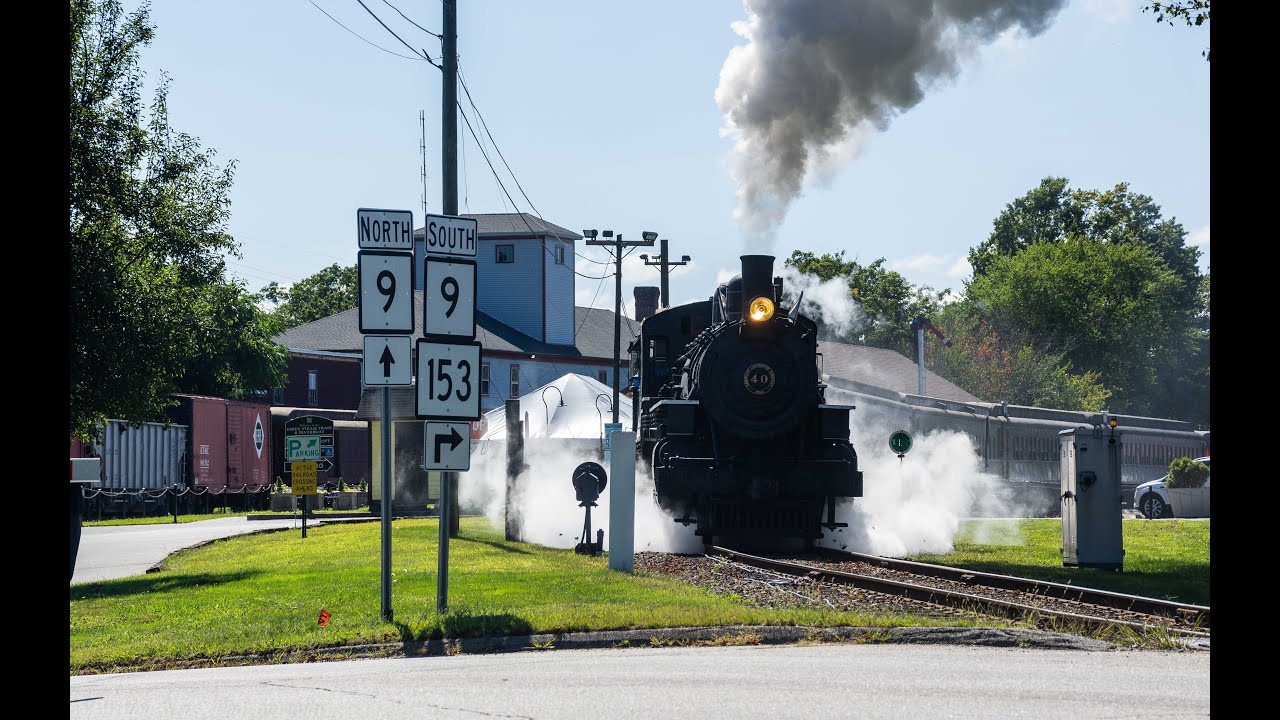 A Full Late Summer's Day on The Valley Railroad - YouTube