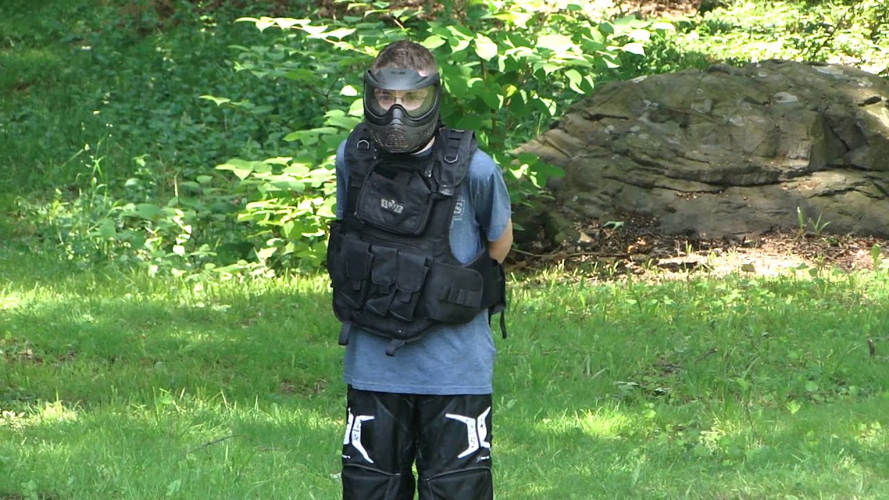 paintball target practice - YouTube