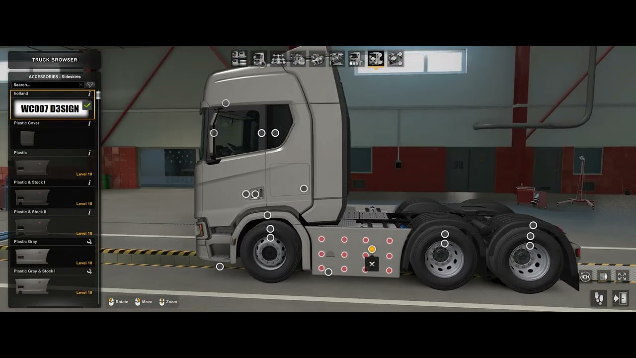 ETS2 [1.35x] V8 sound Scania Next Gen old school and voice navigation ...