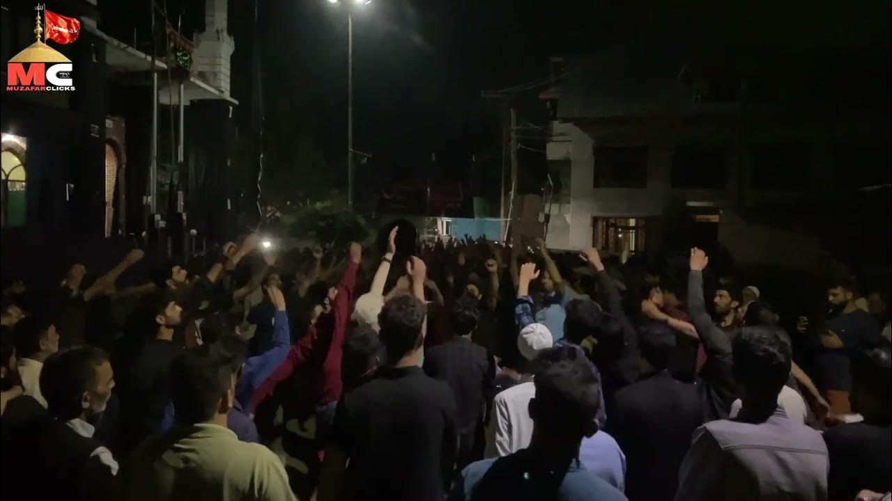 Amma Fiza Mai Rou Ga Aadil Hussain 24 Muharam Night At Rozai Hazrat Abbas As Ichgam Budgam