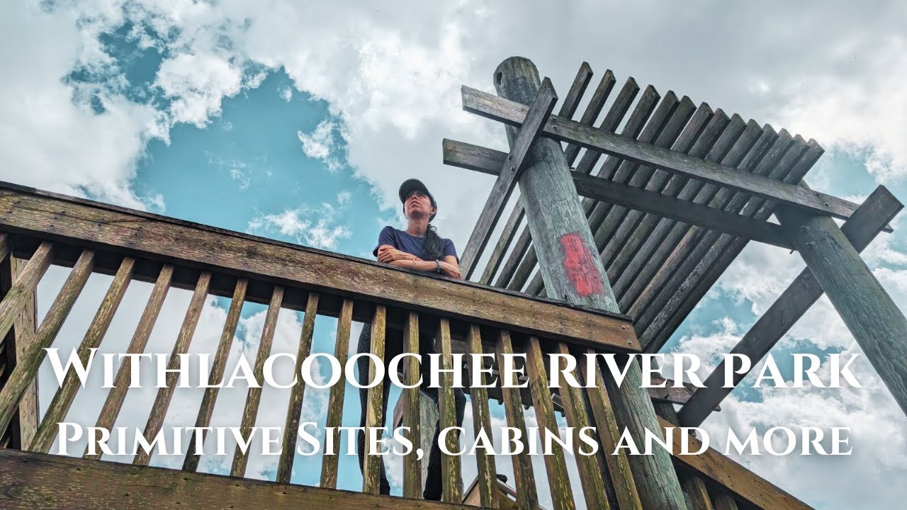 Withlacoochee River Park Primitive Camping & Cabin Tour - YouTube