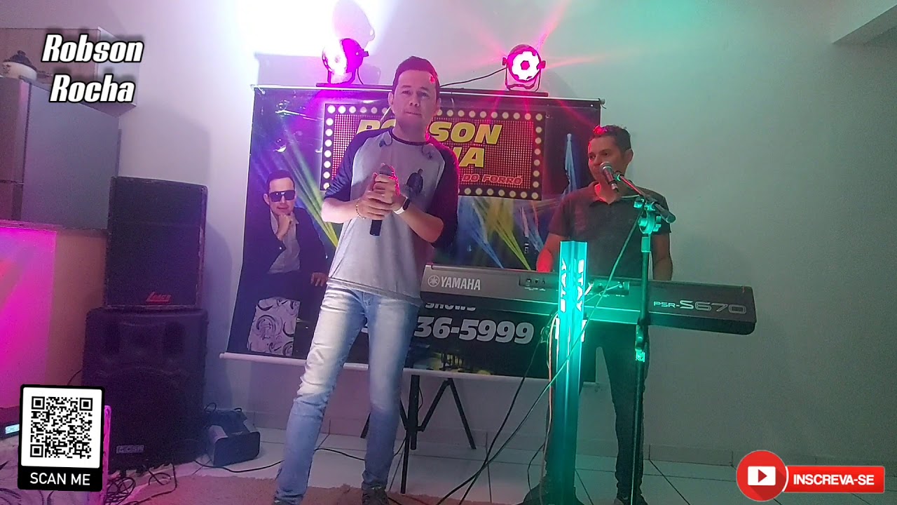 Robson Rocha ao vivo Em casa, ciume de vc - YouTube