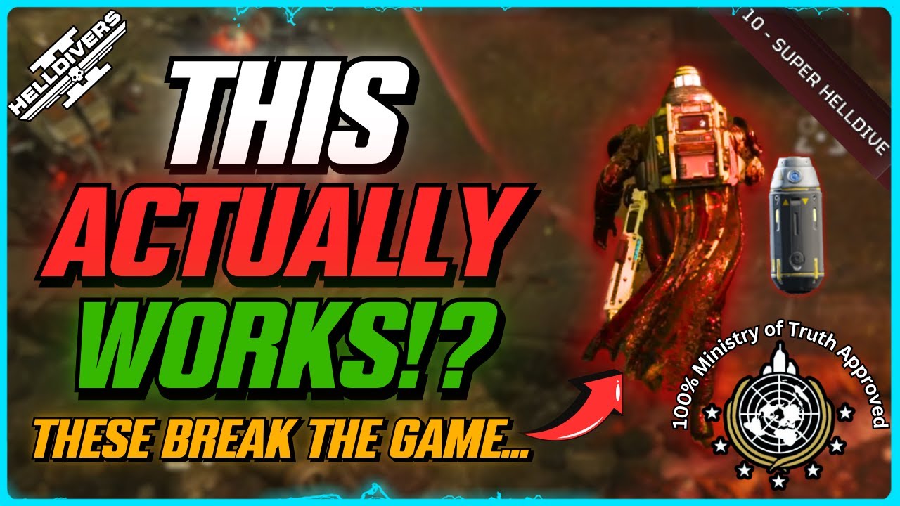 New BROKEN Tips and Tricks for Helldivers 2 - YouTube