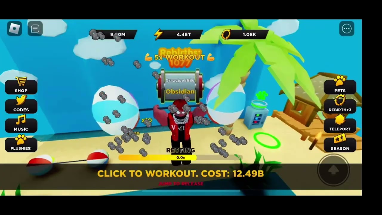 Strongman simulator, grinding to 50 million strength part 1 - YouTube