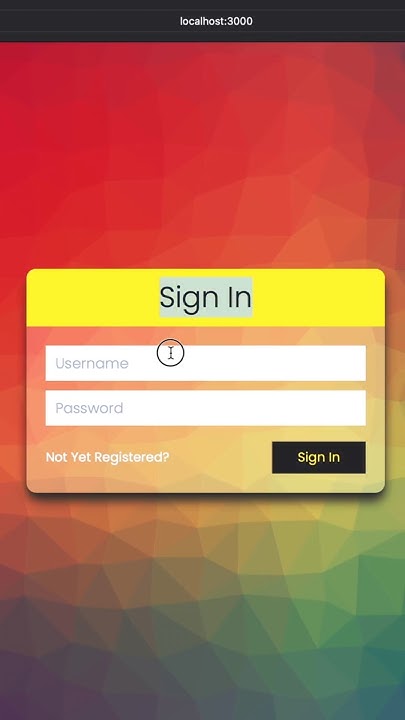 Building a Modern Login Form with Next.js and Tailwind CSS | Step-by ...