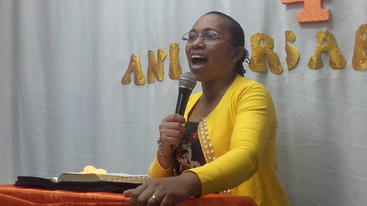 Pastora janeth rivas tema preparate iglesia por q cristoviene potente ...