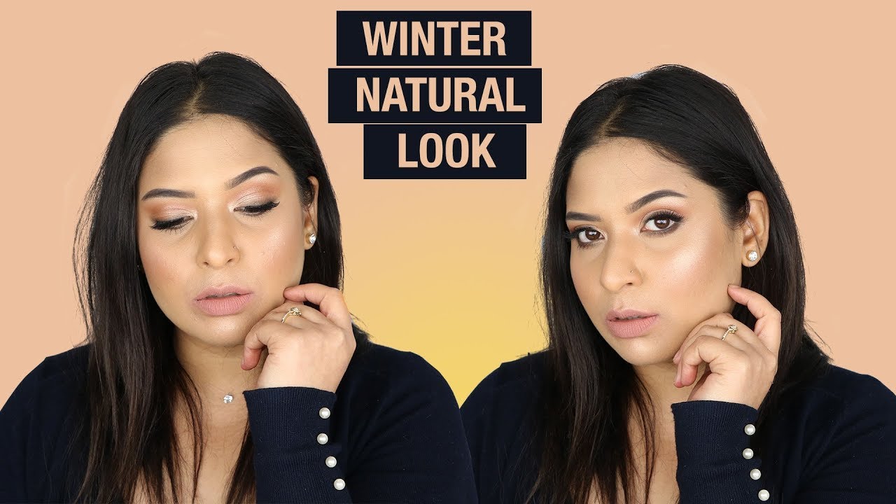Natural Winter Makeup Look 2017 - YouTube