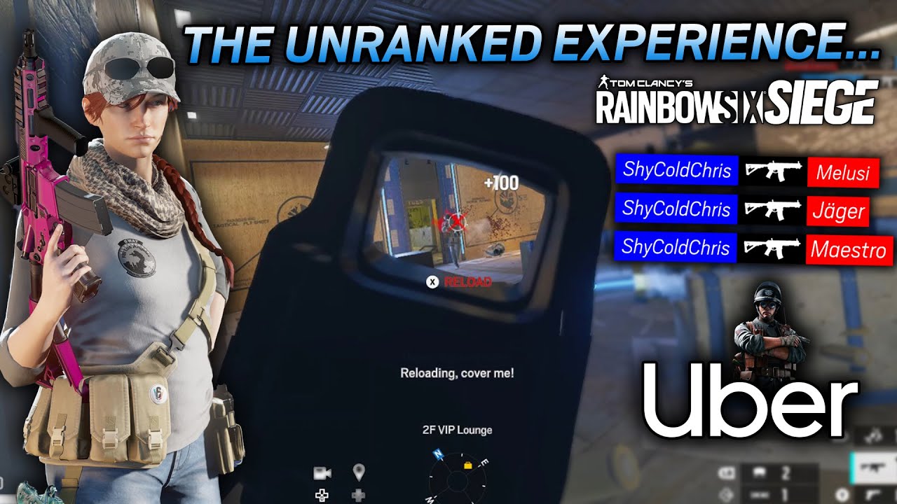 The *TRUE* Unranked Experience in Rainbow Six Siege... - YouTube