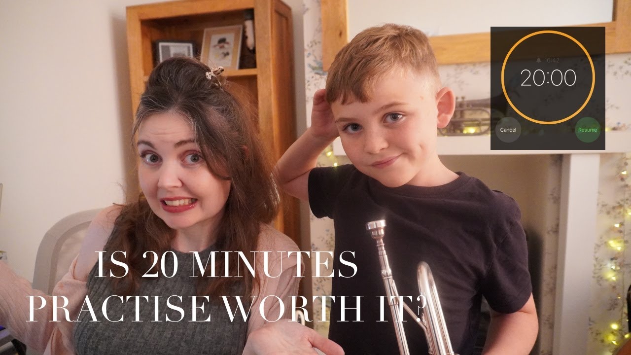 20 MINUTE ONLY PRACTISE SESSION | 8 YEAR OLD GRADE 5 TRUMPET STUDENT ...